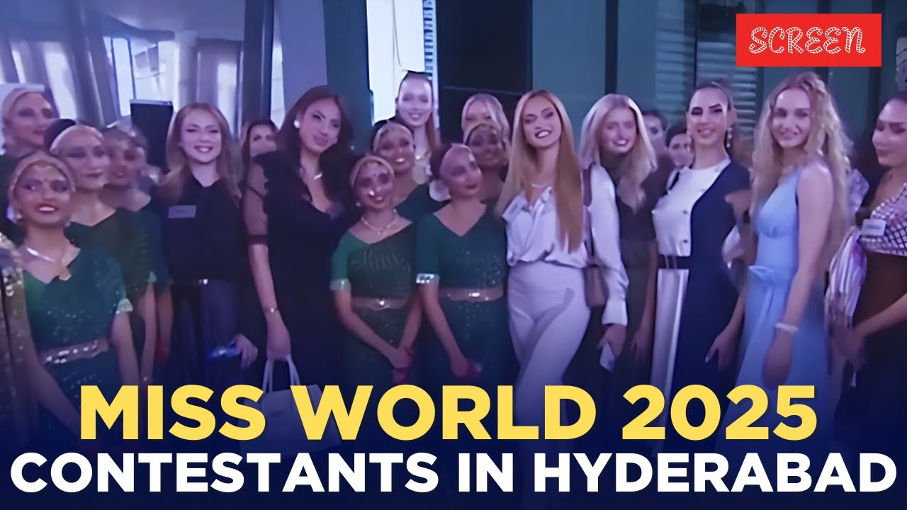 Miss World 2025 Contestants Visit TGICCC (Telangana Police Integrated ...
