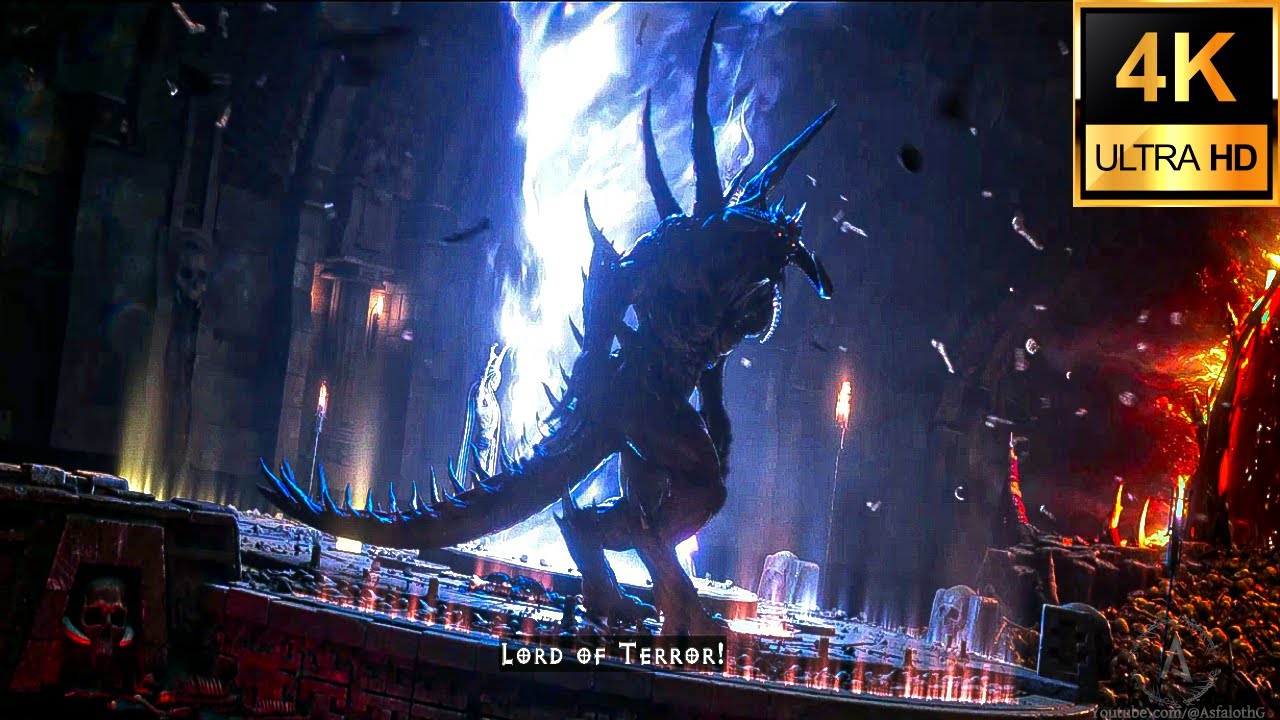DIABLO 2 | Mephisto Turns Diablo Into His True Demon Form Cinematic [4K ...