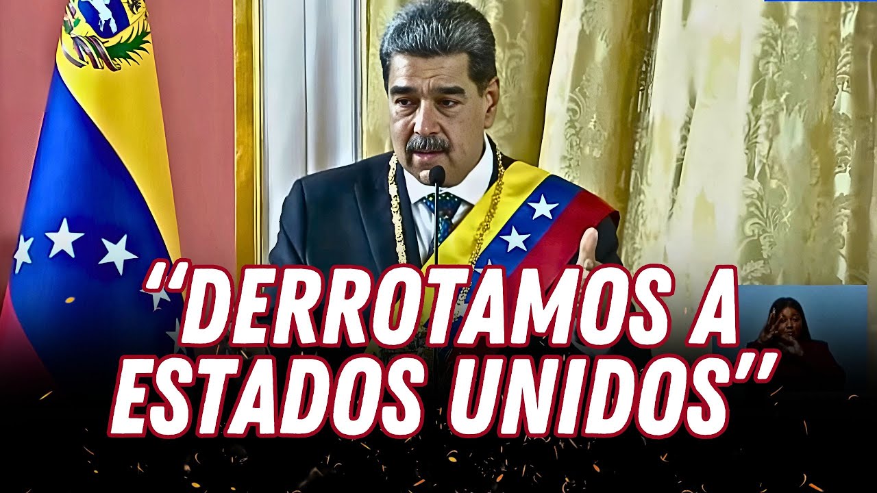 RESUMEN del DISCURSO de NICOLÁS MADURO tras la TOMA DE POSESIÓN ...