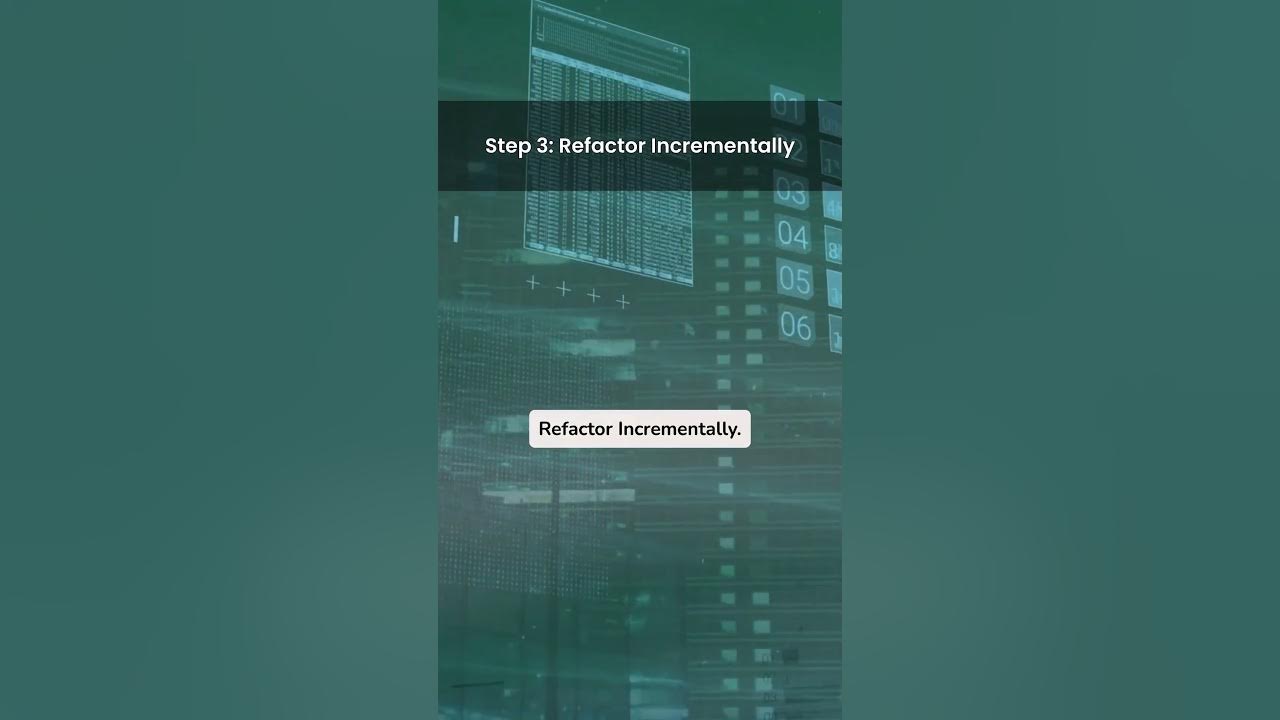 Refactoring Legacy Systems #programming #computereducation #computerscience - YouTube