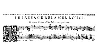 Élisabeth Jacquet de la Guerre – Le passage de la mer Rouge Acordes ...