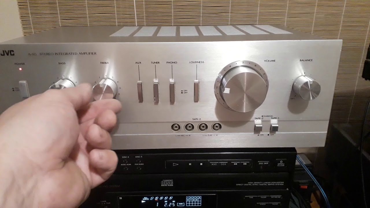 JVC A-S5 - YouTube