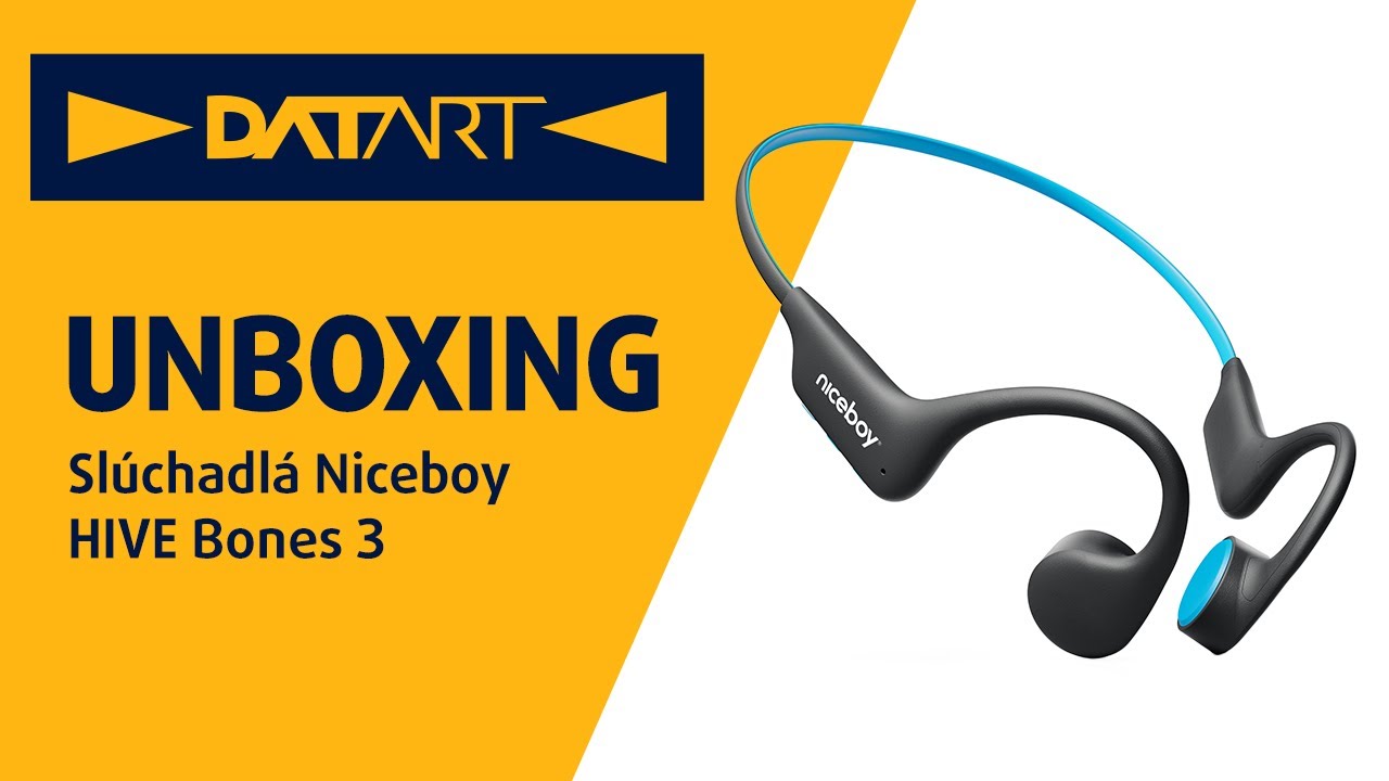 Slúchadlá Niceboy HIVE Bones 3 | unboxing - YouTube