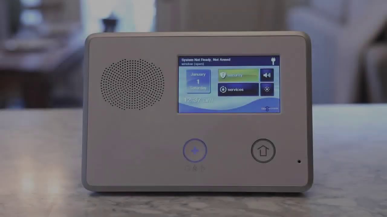 How To: 2GIG Security Panel / GC2 Accessing the Cleaning Screen - YouTube