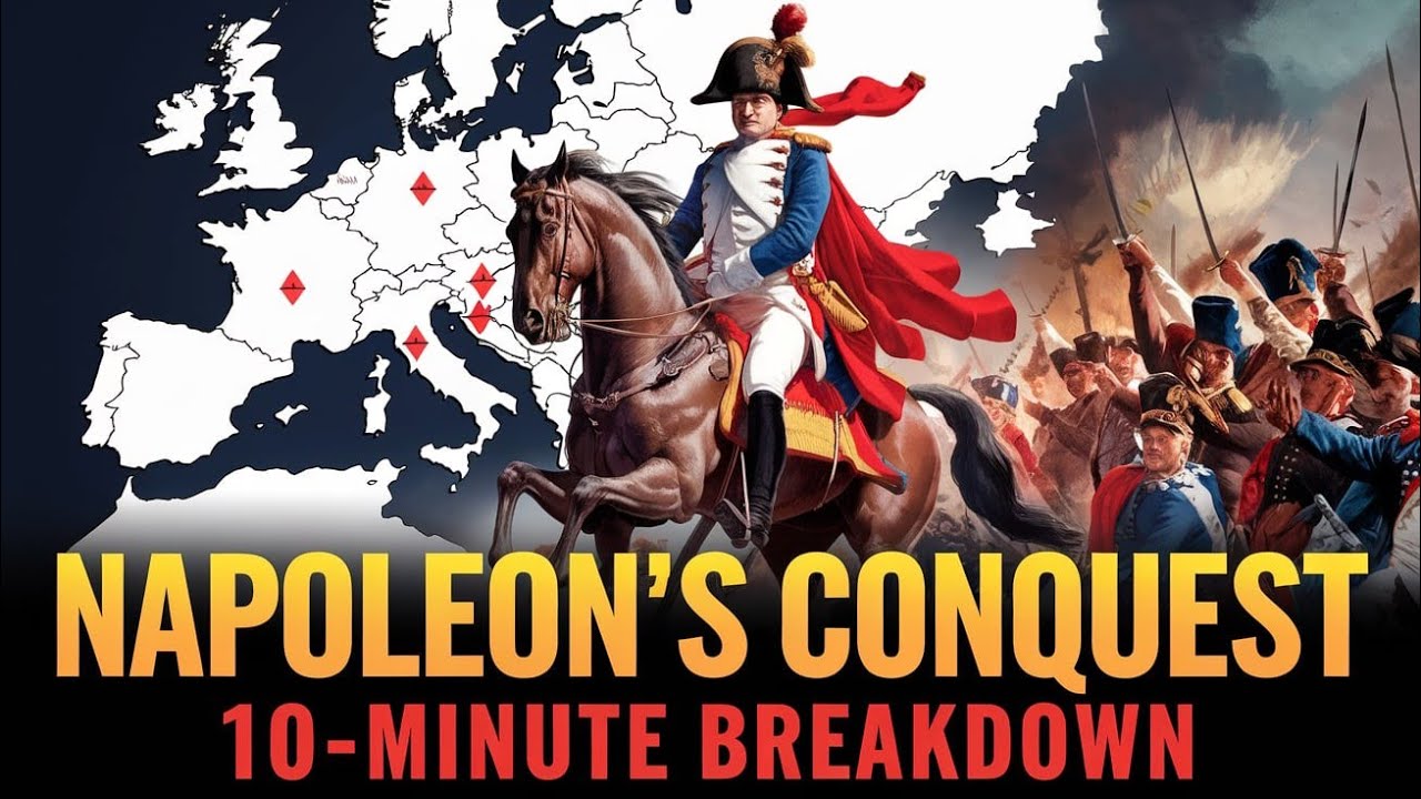 How Napoleon Conquered Europe: A 10-Minute Breakdown - YouTube
