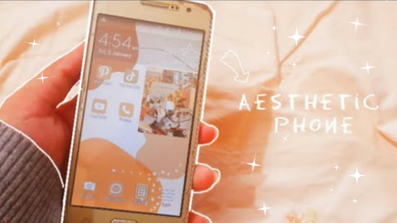 Making my old phone (android) Aesthetic | How to have an aesthetic ...