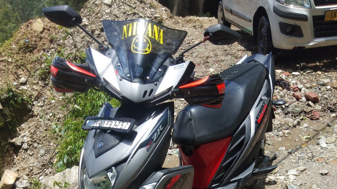 Loudest Scooty in India #with company exhaust #modification done under ...