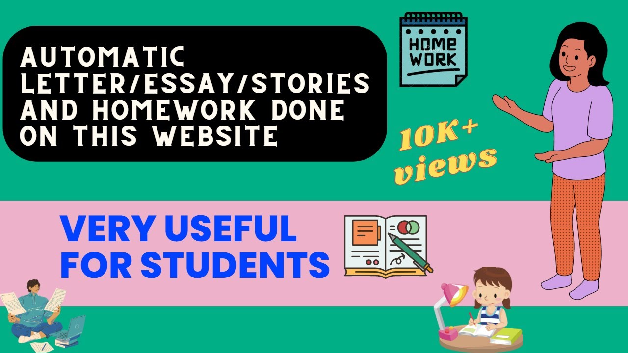 Automatic Letter/Essay/Stories/Answers everything on this website | Very Useful for students ...