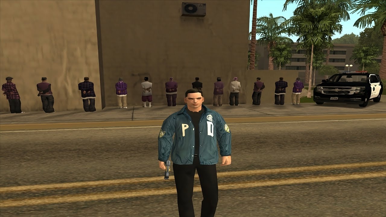 SA POLICE MOD by Pedro PAP | NOVO MOD DE POLICIA PARA GTA SAN ANDREAS ...
