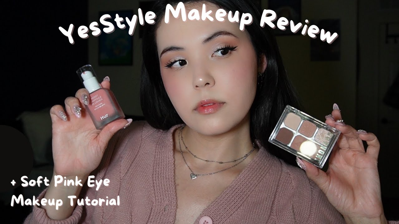 YesStyle Makeup Review + Coquette Makeup Tutorial | YesStyle Haul and ...