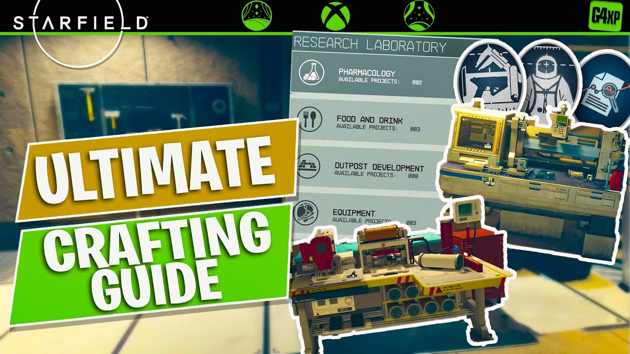 ULTIMATE CRAFTING GUIDE - STARFIELD - BEGINNERS SERIES - YouTube