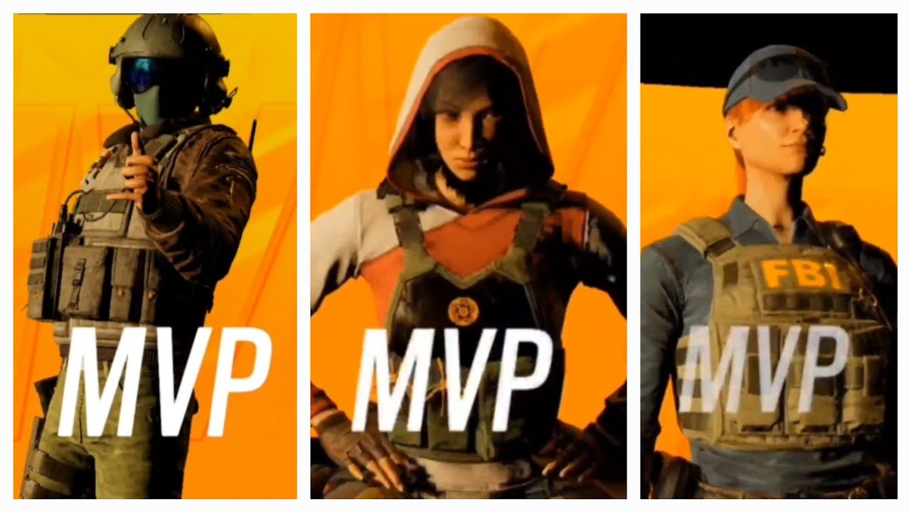 EVERY OPERATOR'S MVP ANIMATION | R6 MOBILE (ALPHA) - YouTube