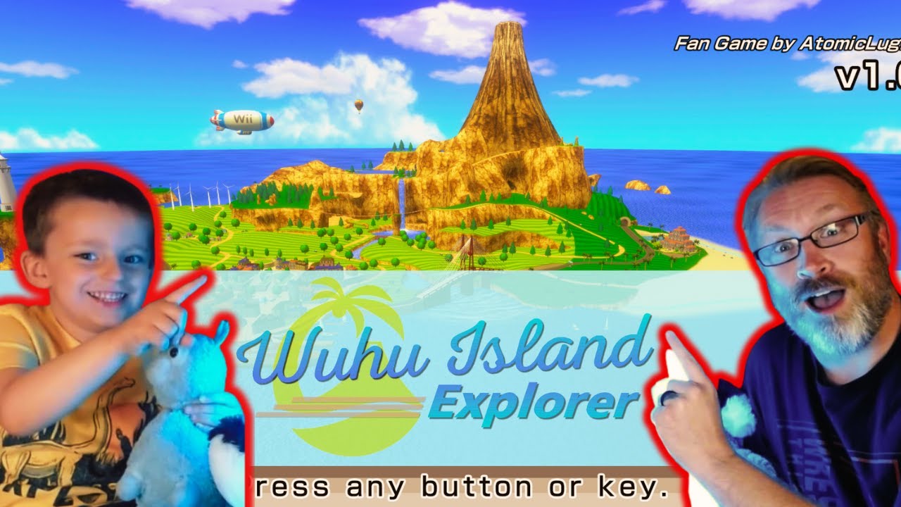 Wii Sports Resort OPEN WORLD fan game - YouTube