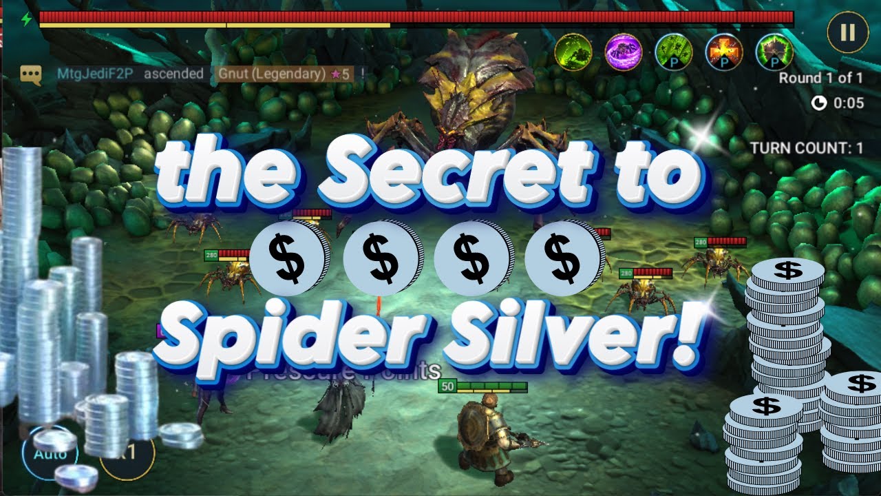 The Secret to Spider Silver! Raid: Shadow Legends - YouTube