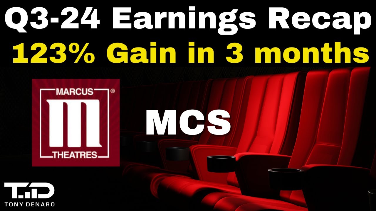 MCS Q3 2024 - 4th Largest US Movie Exhibitor RECORD SETTING Results - YouTube