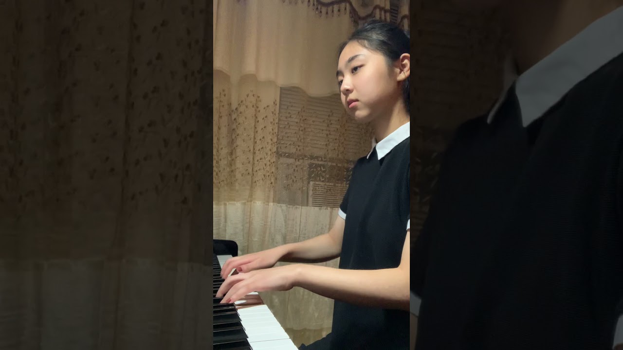 Ruxin Dun play Reverie by C. Debussy, student of Dr. Renpeng Peter Dong ...