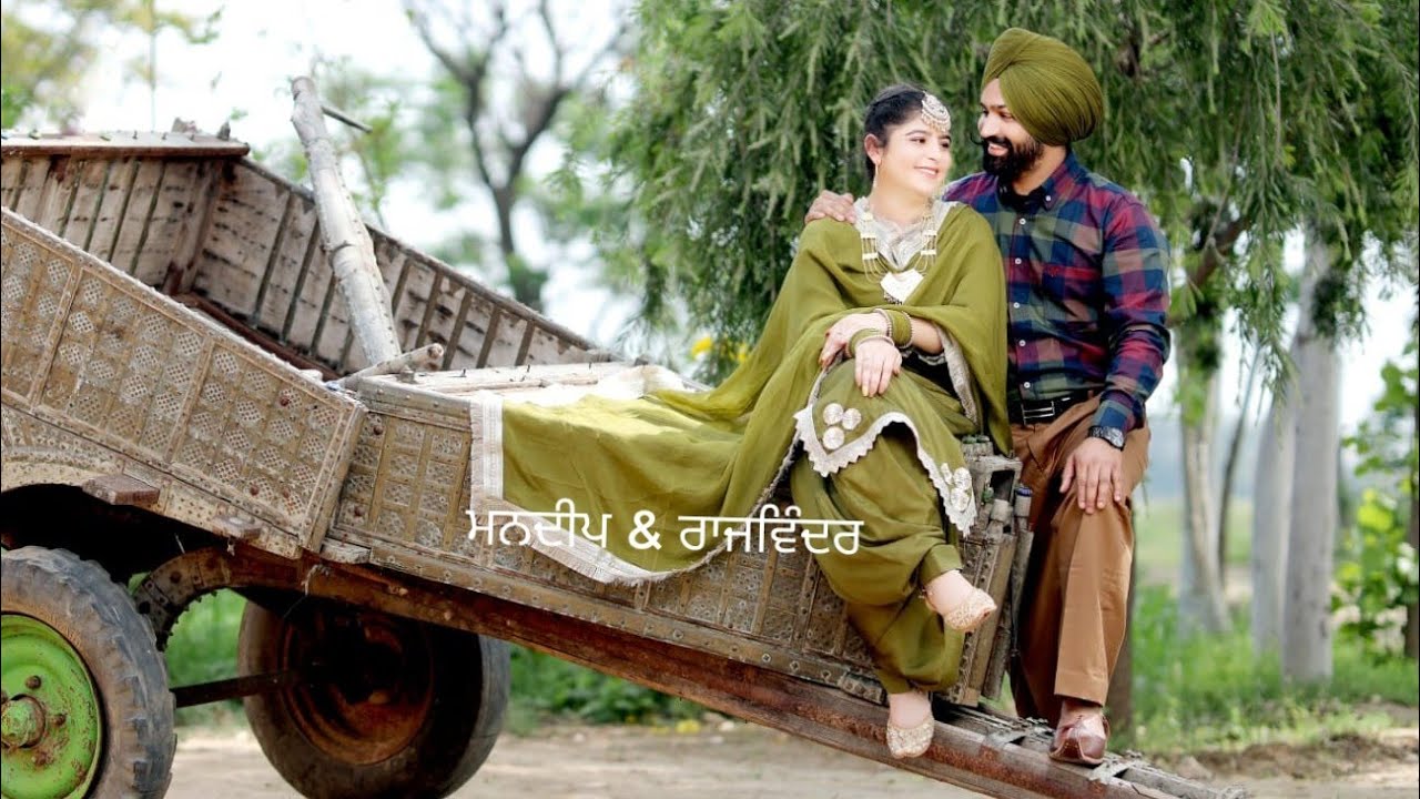 Tere Mehndi range best pre wedding Lovely Nirman song 2024 Kuldeep photography samrala - YouTube