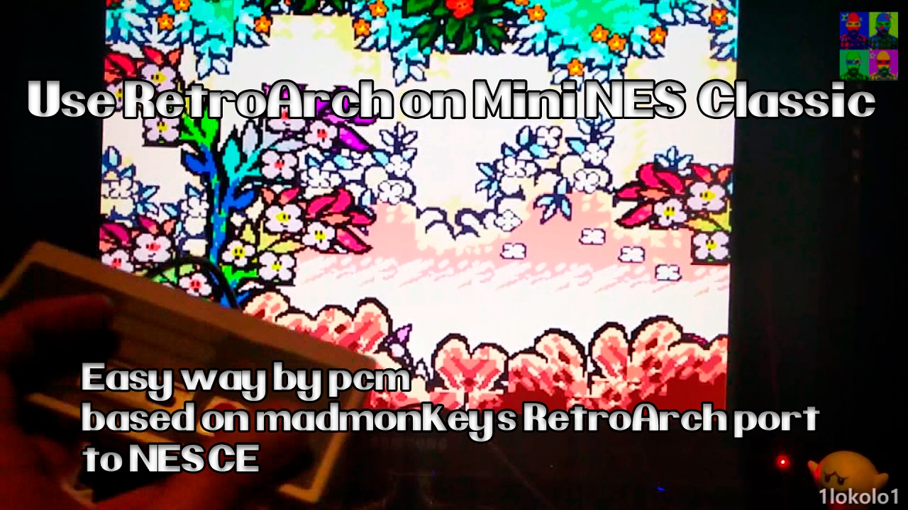 Hakchi2 + RetroArch on Mini NES Classic / Tutorial Using pcm Easy Way ...