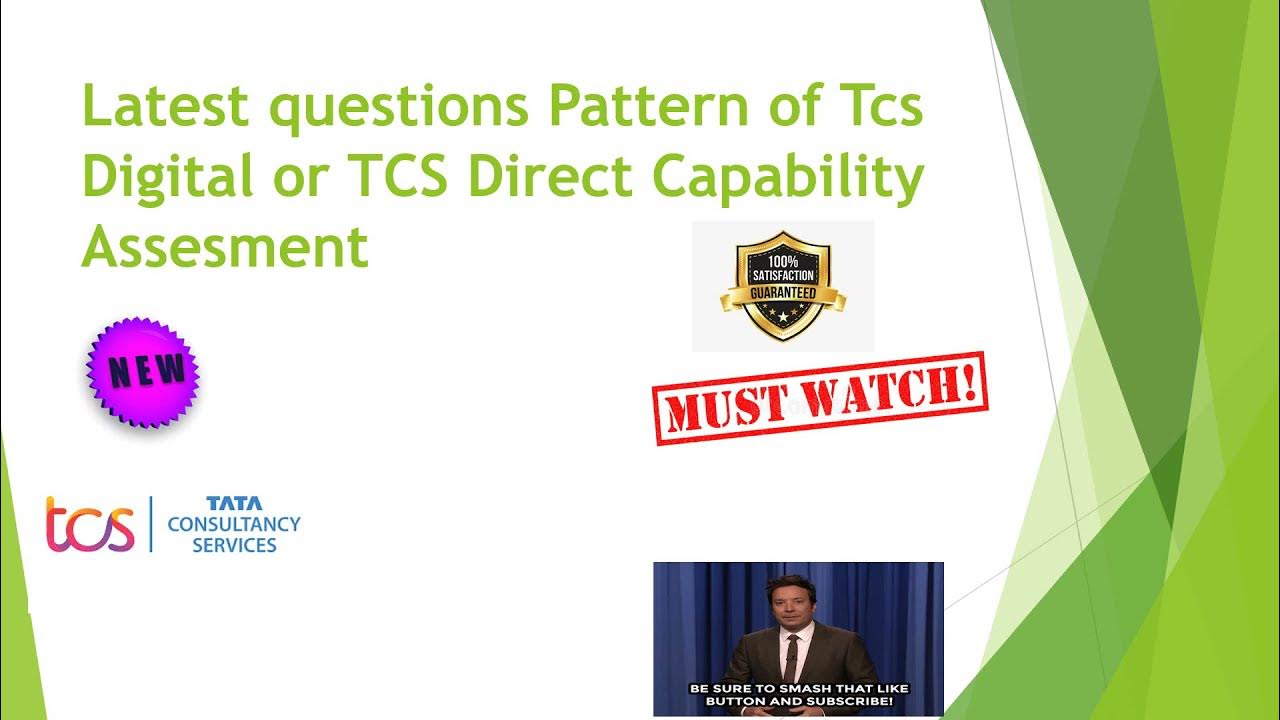 Latest questions Pattern of TCS Elevate Wings 1 or TCS Digital - YouTube