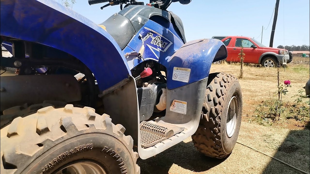 Dinli 50cc quad. - YouTube