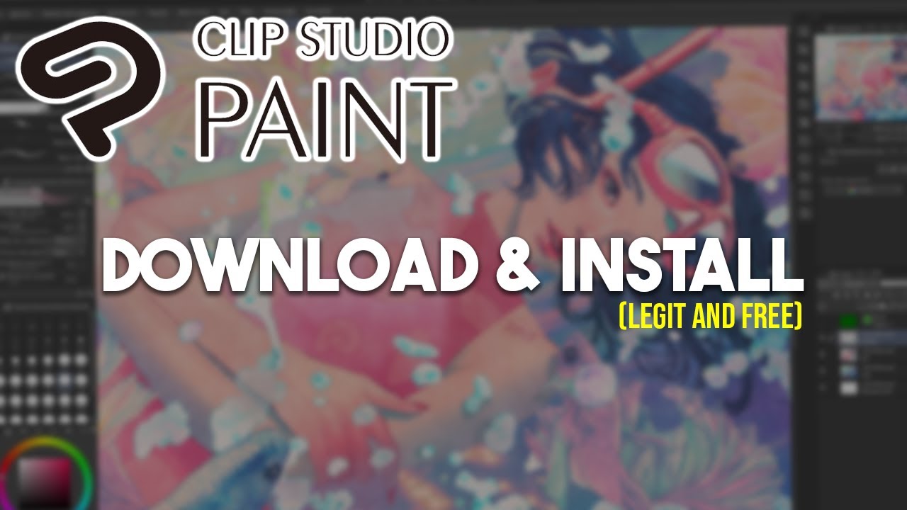 How to Install Clip Studio Paint for Free (2024) - YouTube
