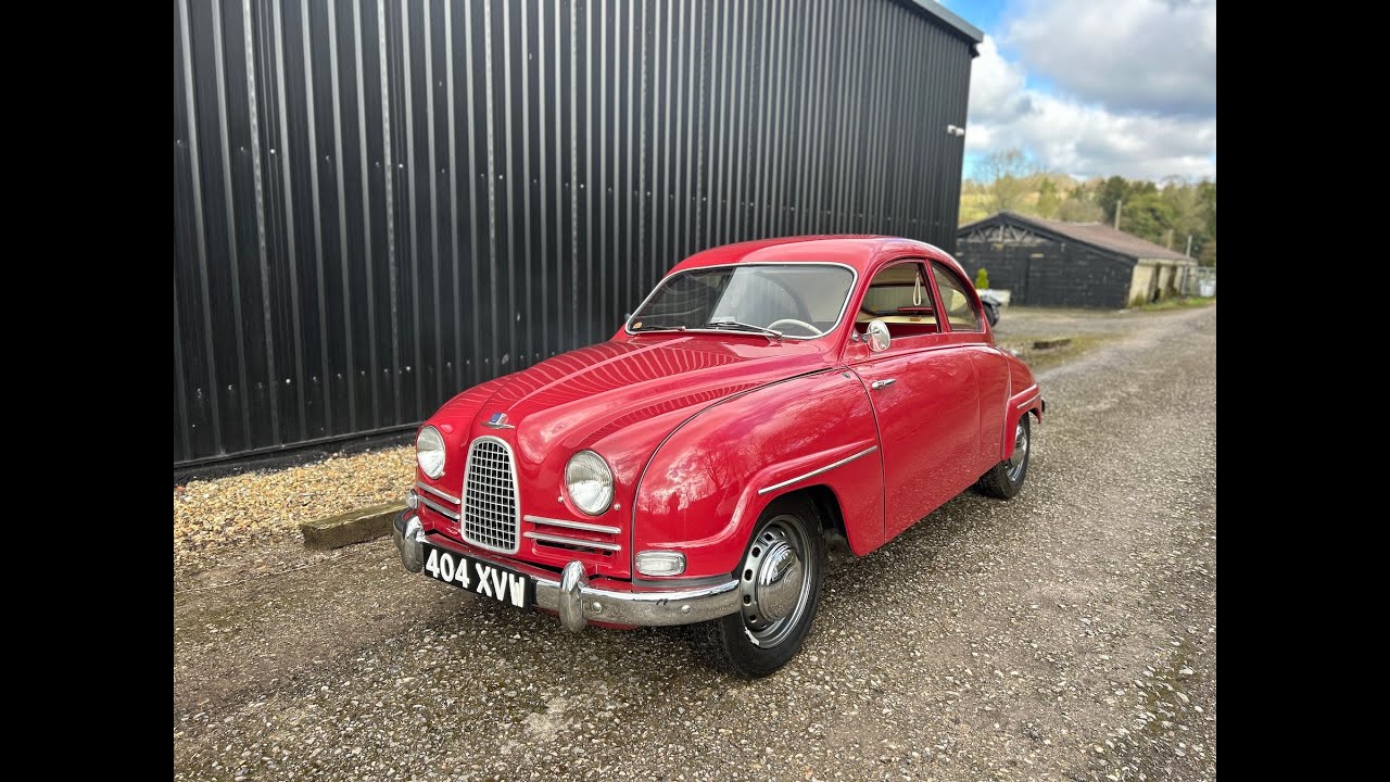 1958 Saab 93B - restored during 2000 - NOW SOLD TO THE USA with Robin ...