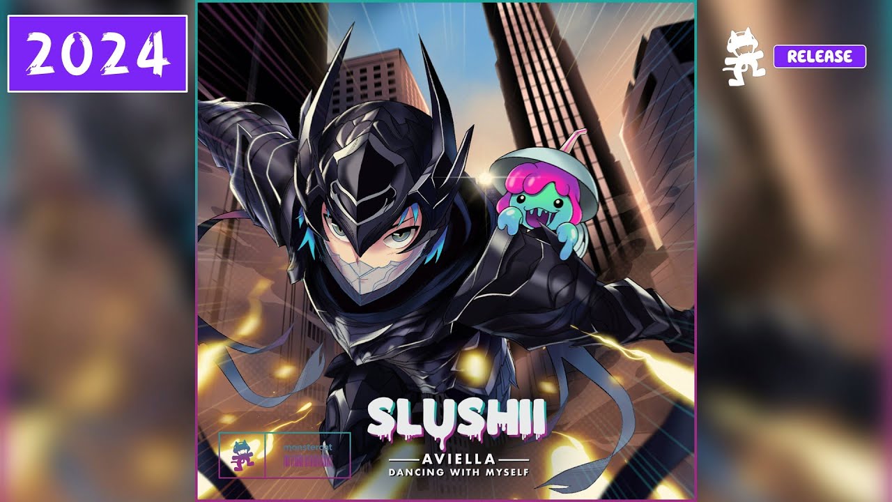 Slushii - Dancing With Myself (feat. Aviella) [Monstercat Release ...