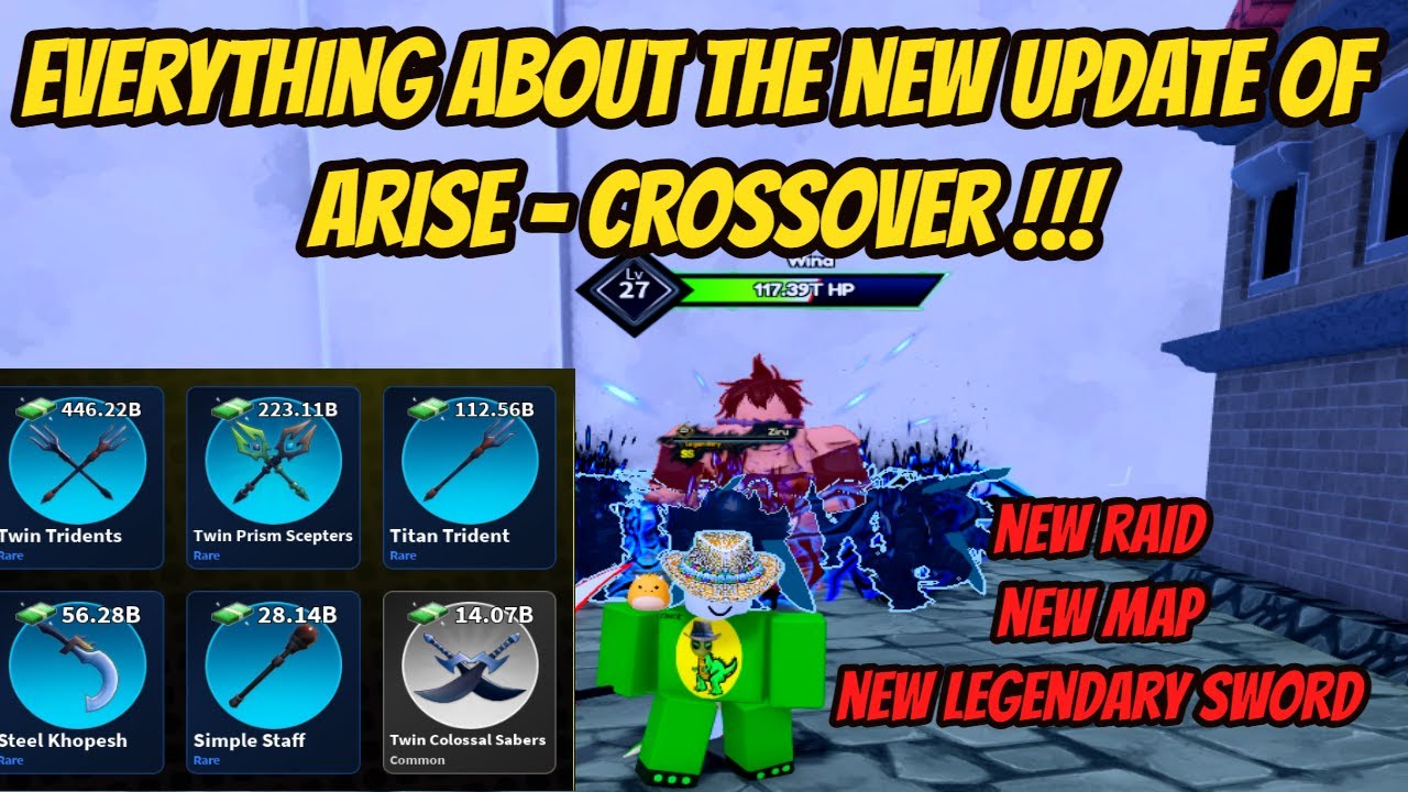 Everything about the new update of Arise - Crossover !!!! - YouTube