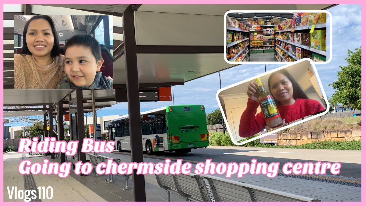 Vlogs110 | Chermside Shopping Mall in Australia | Riding A Bus With ...