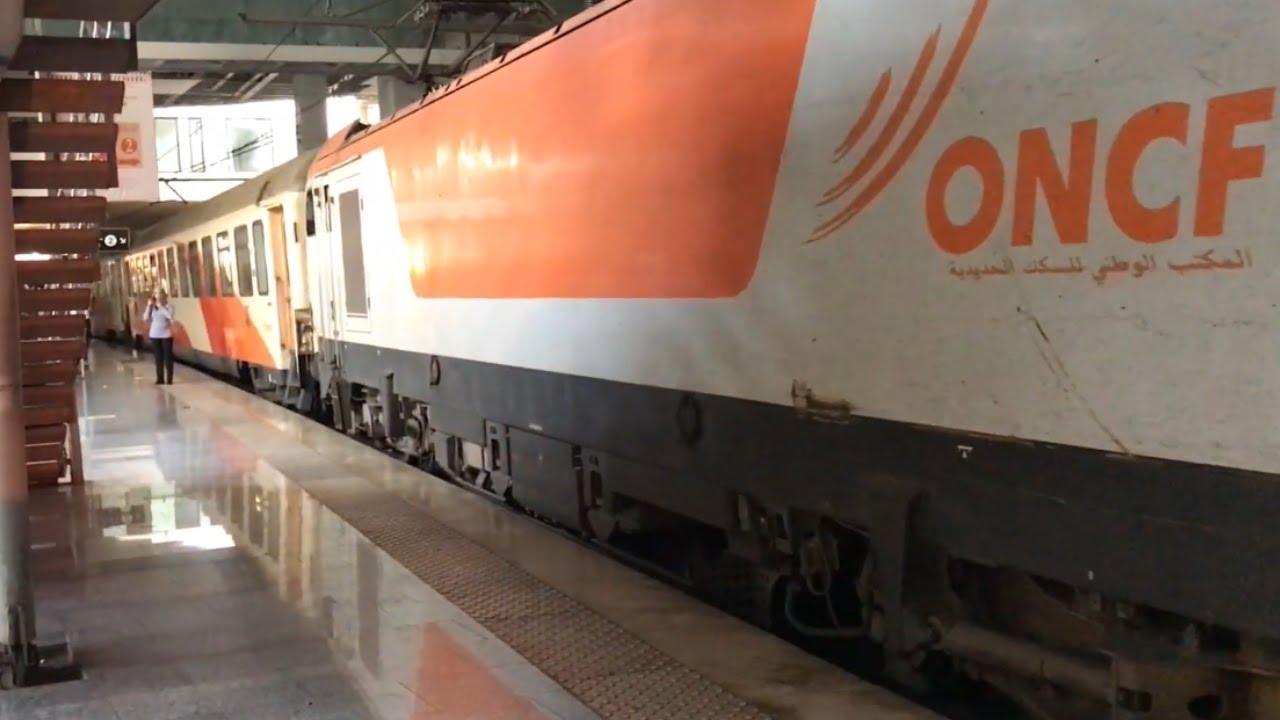 ONCF E-1418 départ de Rabat Ville (1080p 60 FPS) - YouTube