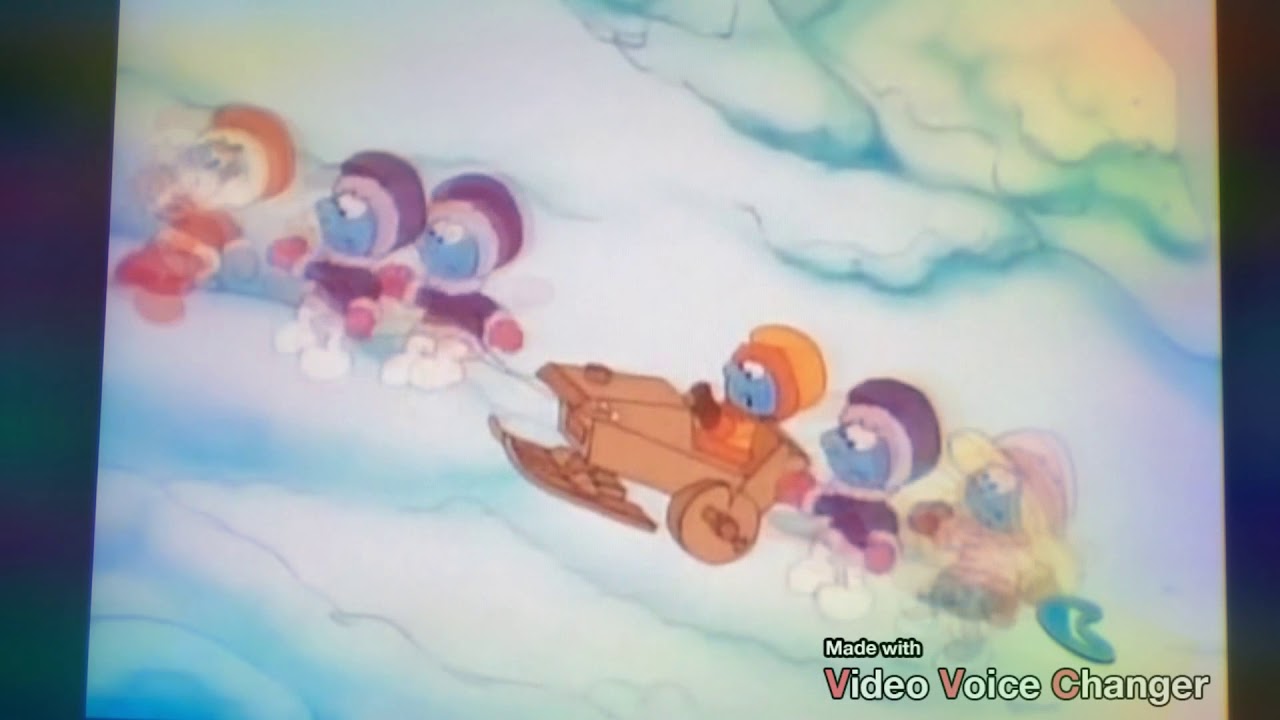 Smurfs snappy’s way colorful with sports cheering sounds - YouTube