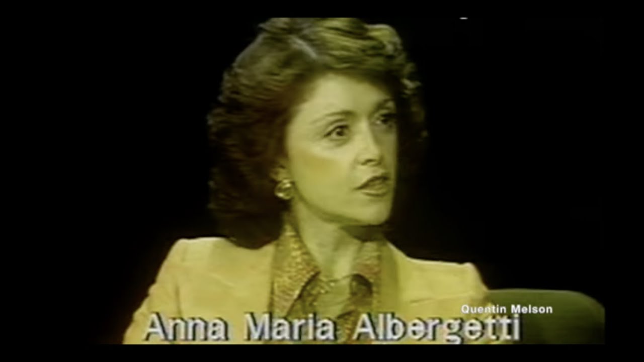 Anna Maria Alberghetti Interview (April 24, 1976) - YouTube