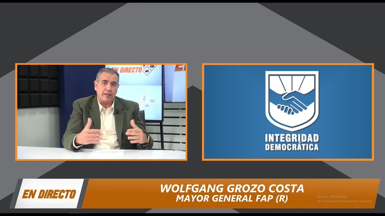 GRAL. FAP (R). WOLFGANG GROZO COSTA : Mi lucha es por la Integridad ...