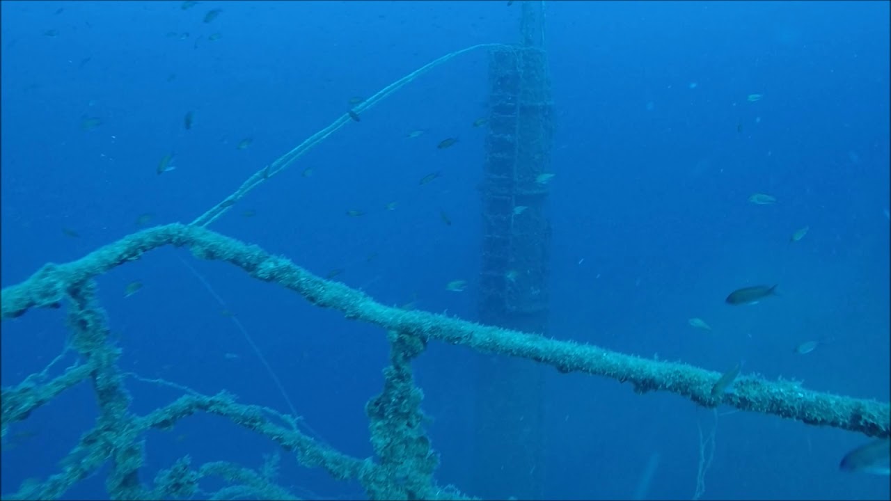 "Haven" Wreck Mediterranean Sea near Genoa - YouTube