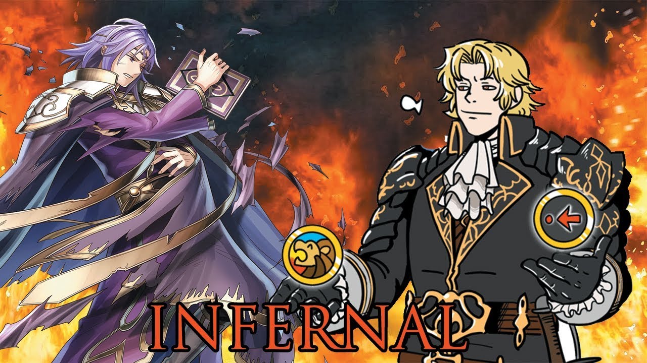 Fire Emblem Heroes Lyon Grand Hero Battle (Infernal) - YouTube