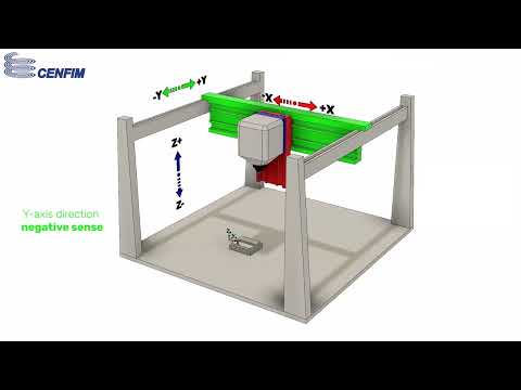 3 Axes gantry - CNC Cenfim
