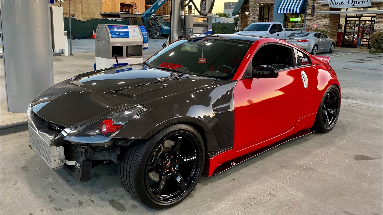 FINALLY BRINGING MY BOOSTED 350z HOME!!! - YouTube