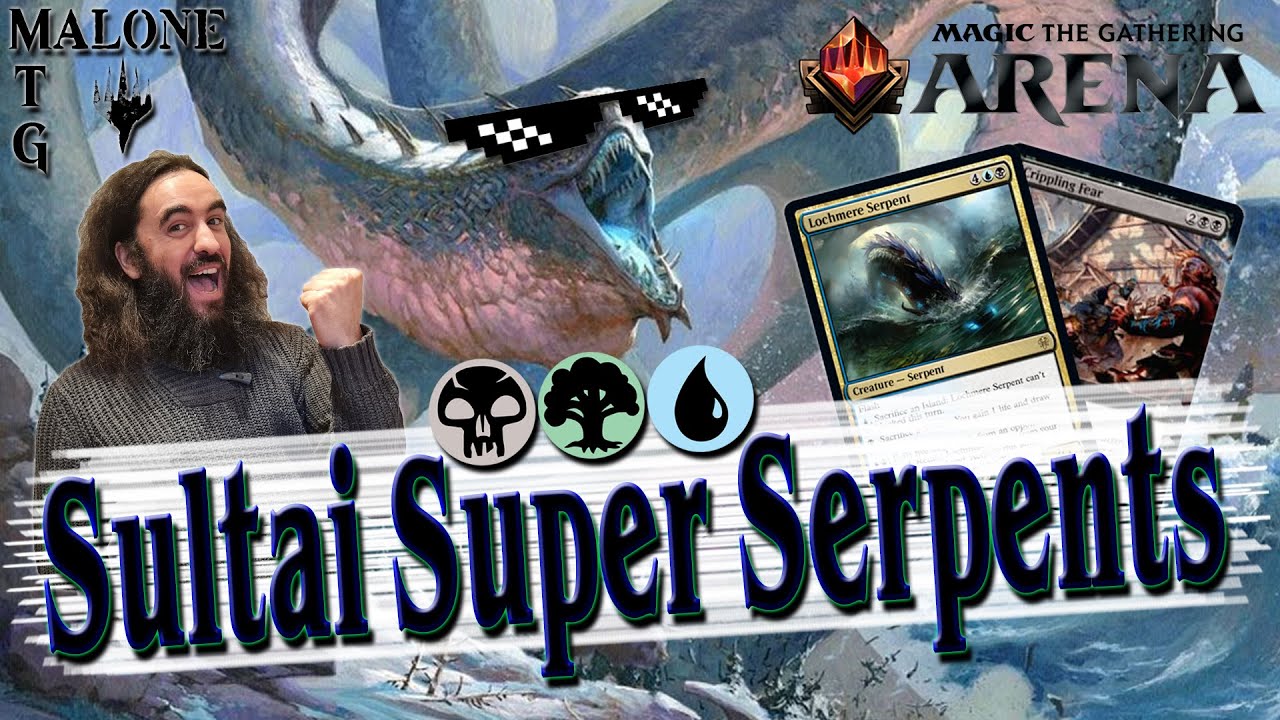 MYTHIC SULTAI SERPENT TRIBAL | SUPER SERPENT SUNDAY | MTG Arena Mythic ...