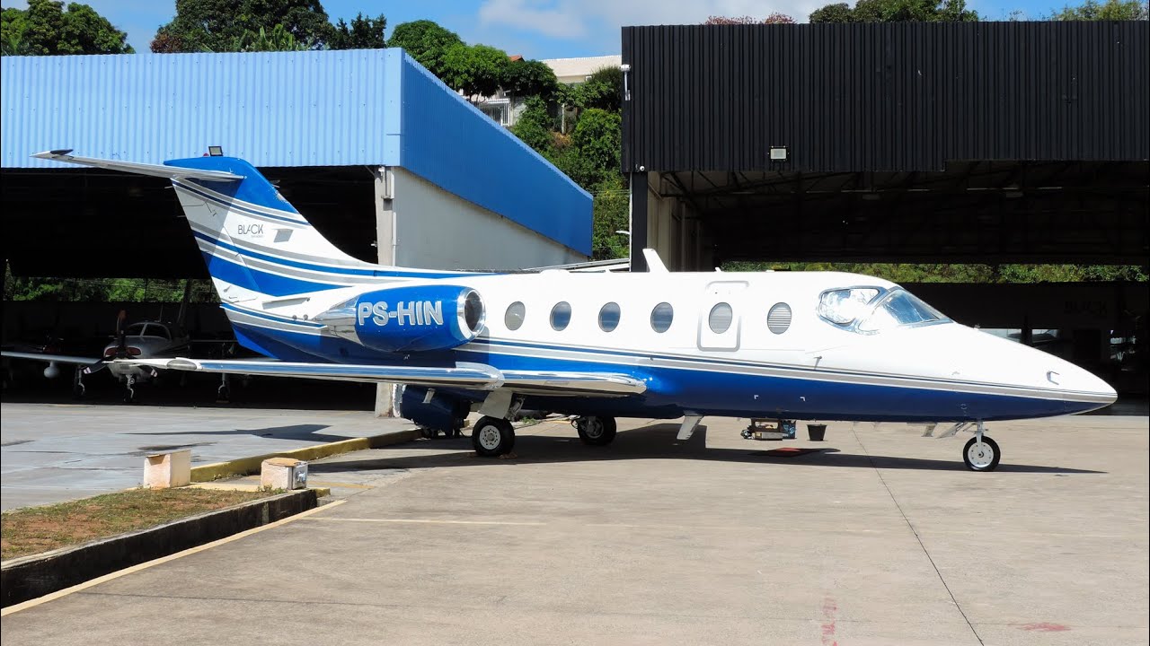 PSHIN - Hawker 400XP - Aeroporto de Belo Horizonte Pampulha SBBH/PLU ...