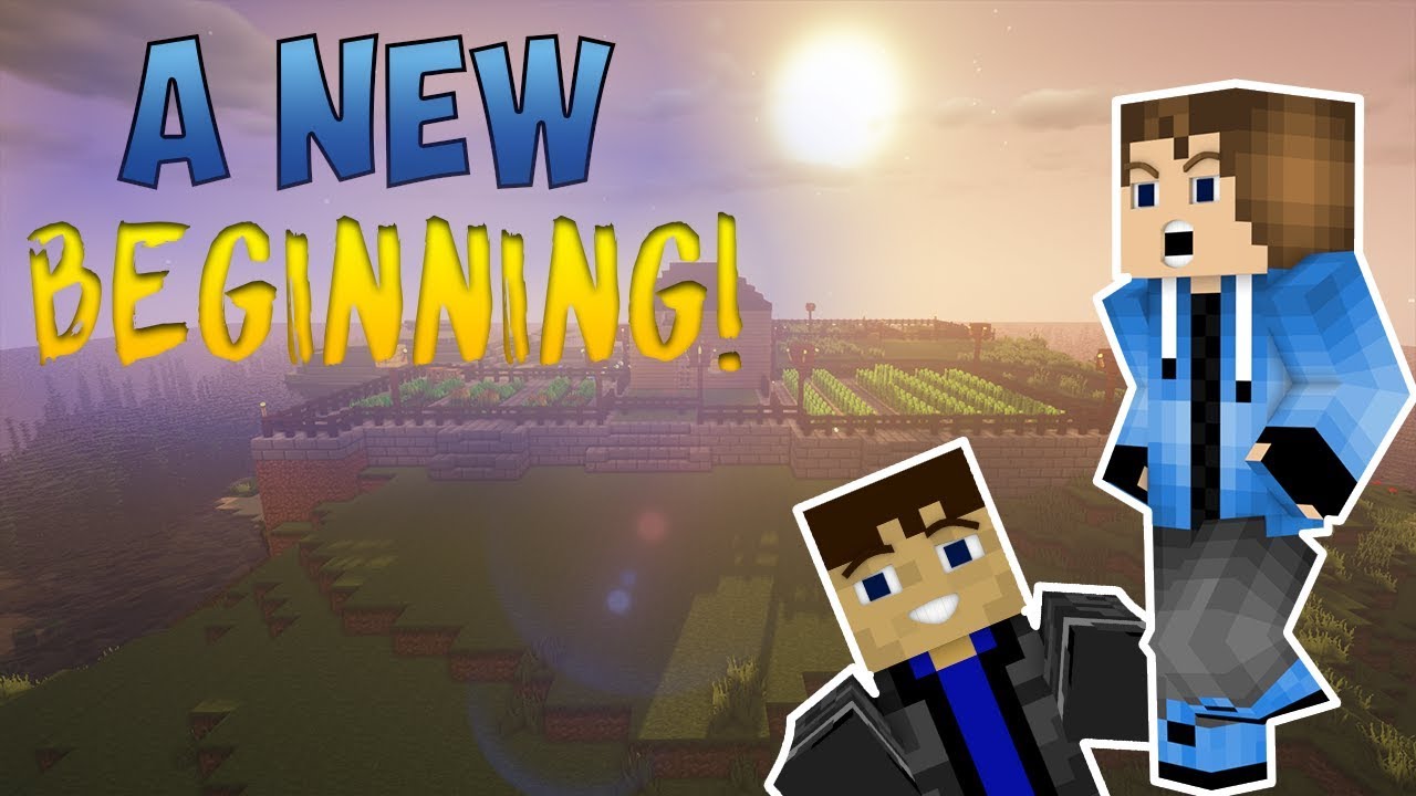 A NEW BEGINNING! - Minecraft Lets play #1 - YouTube