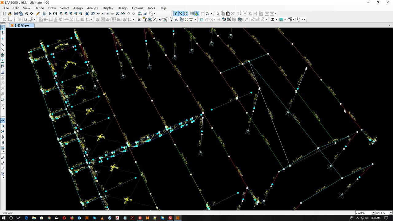 How to design sap2000 steel structure 4 - YouTube
