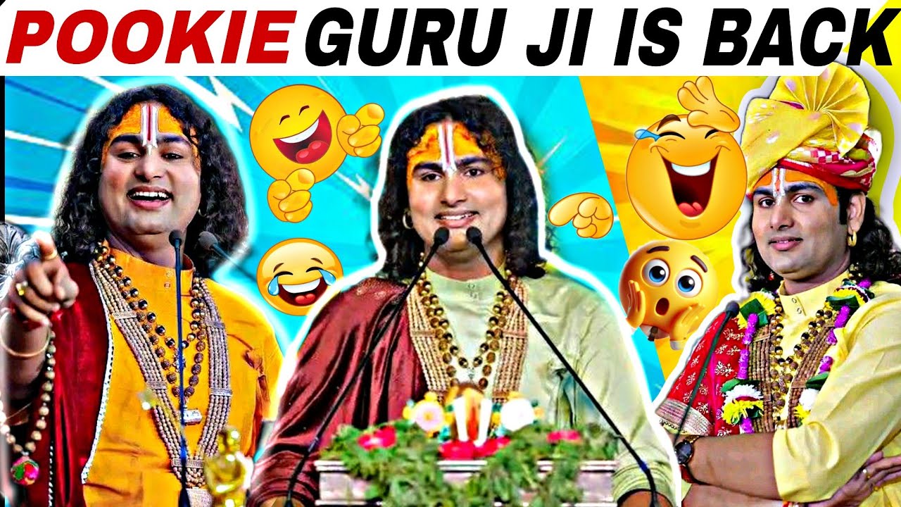 PART-9 POOKIE GURUJI IS BACK☺️ | FUNNIEST MEMES ⁠@Aniruddhacharyaji ...