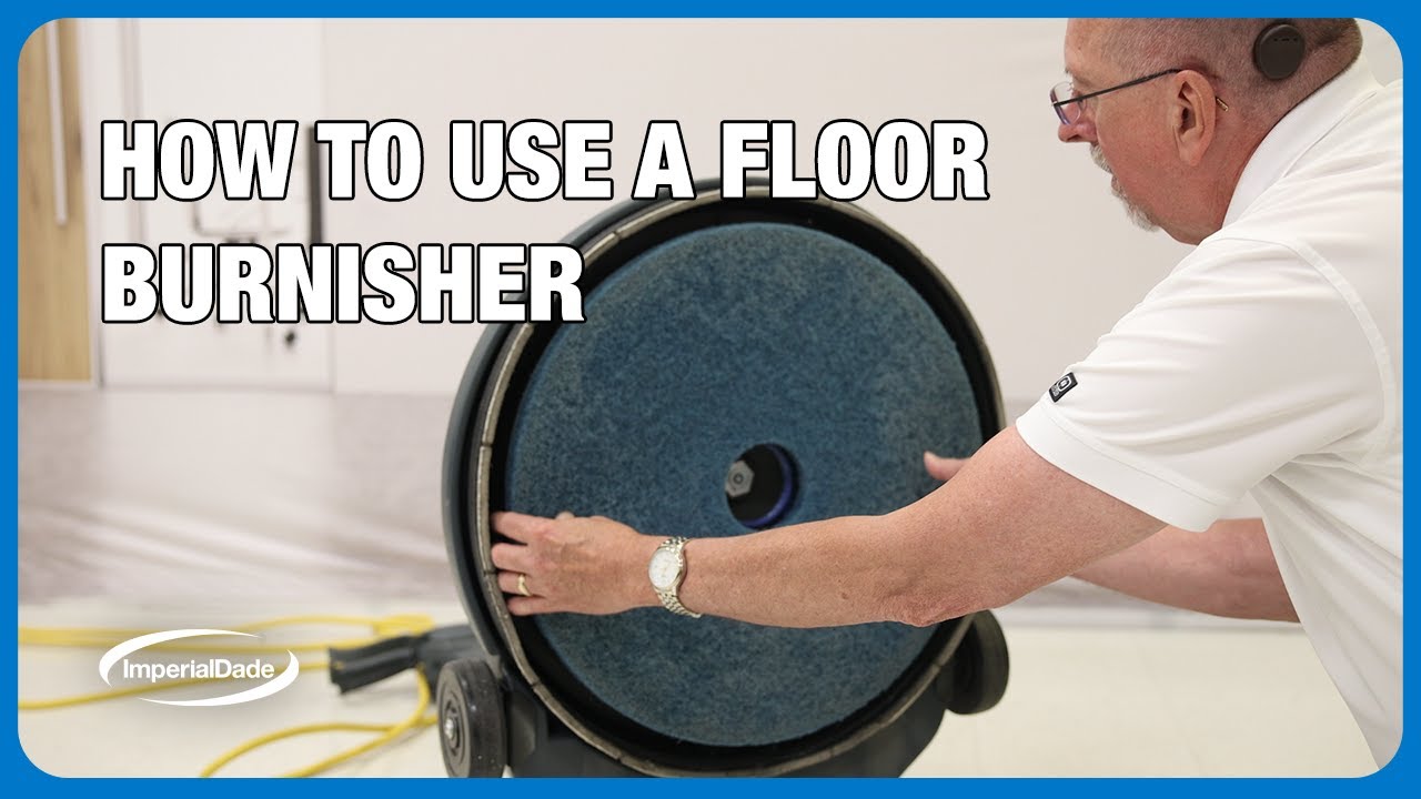 How to Use a Floor Burnisher: A Step-by-Step Guide - YouTube