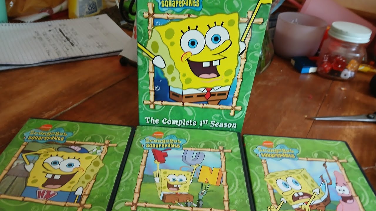 SpongeBob DVD Collection - The Complete 1st Season - YouTube