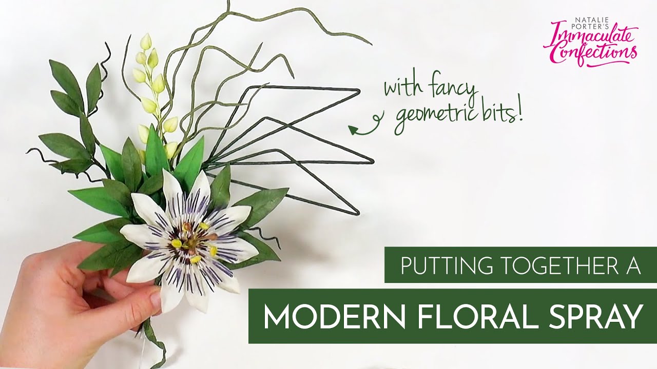 How to make modern floral sprays - YouTube