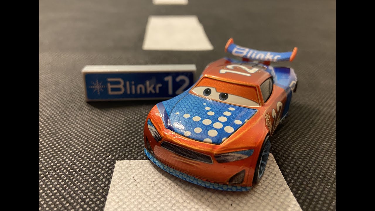 DISNEY PIXAR CARS 3 RYAN "INSIDE" LANEY BLINKR #12 NEXT GEN (2024 ...