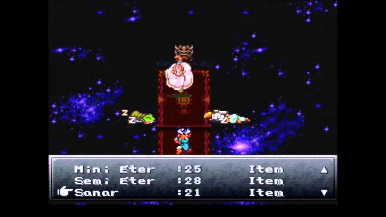 Guia Chrono Trigger español 22 Castillo de Magus batalla contra Flea ...