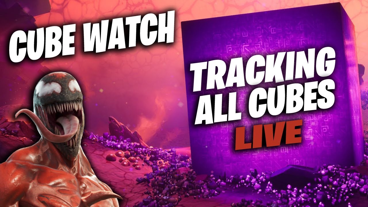 FORTNITE - 24HR CUBE EVENT WATCH ( TRACKING ALL 7 CUBES LIVE ) ALL ...