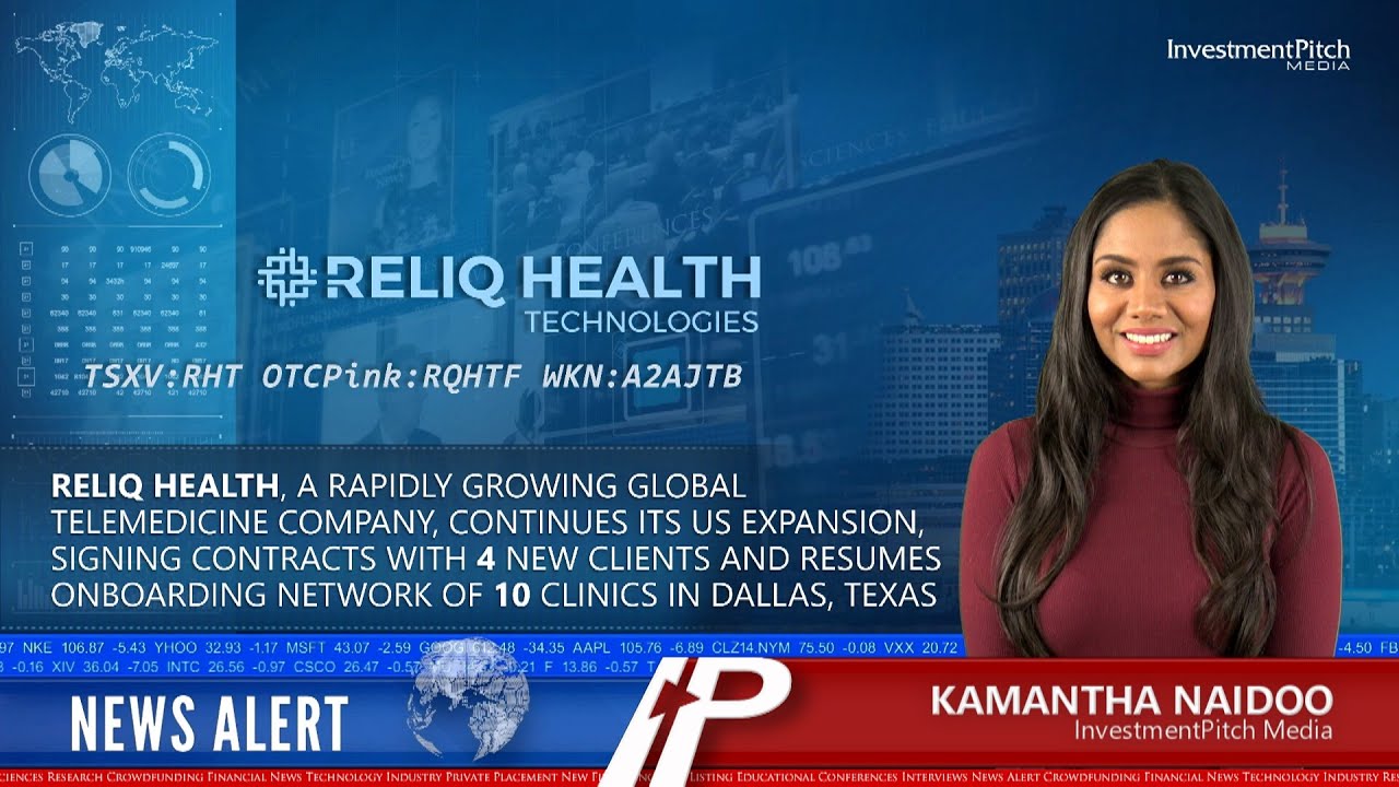 Reliq Health Technologies Continues its US expansion Signing Contracts ...