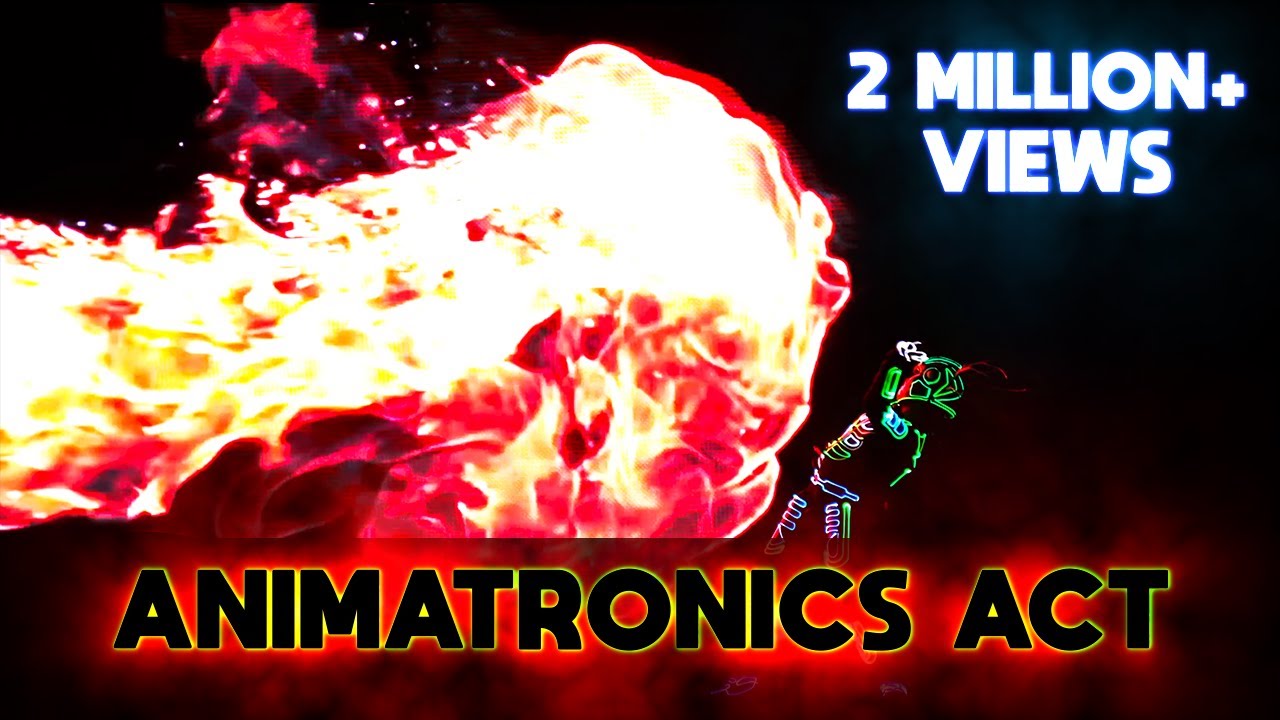 Animatronics Tron Dance Video Mapping Performance | Led Dance Group ...